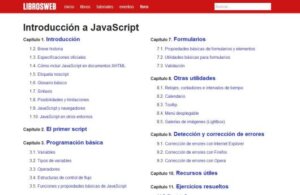 Libro sobre Introducción a JavaScript en Libros Web - Blog ingeniería